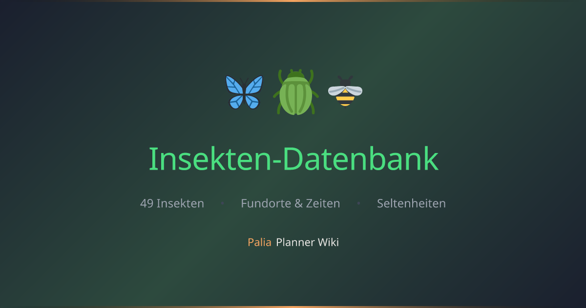 Palia Wiki | Bug Database